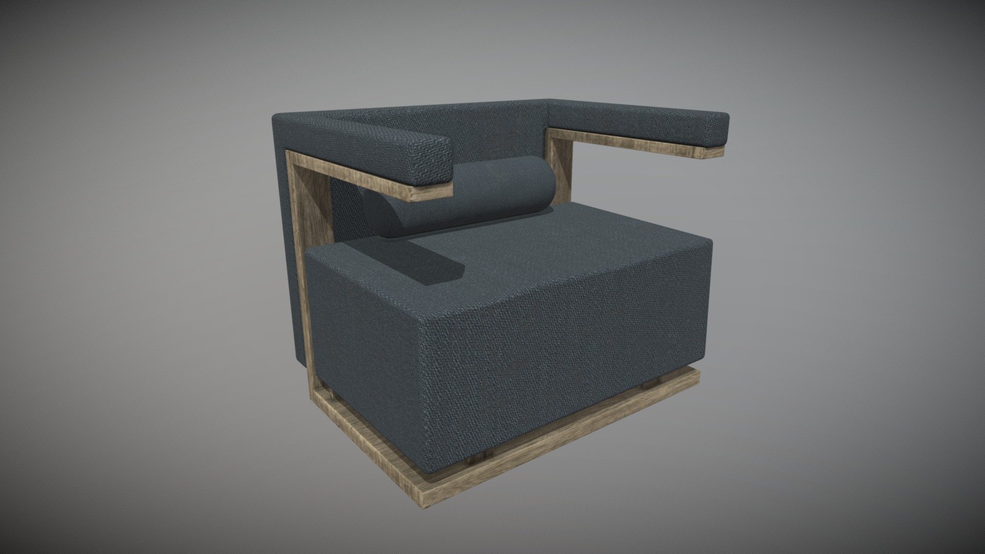 Chair modern cube - Free model - Download Free 3D model by Thomas ...