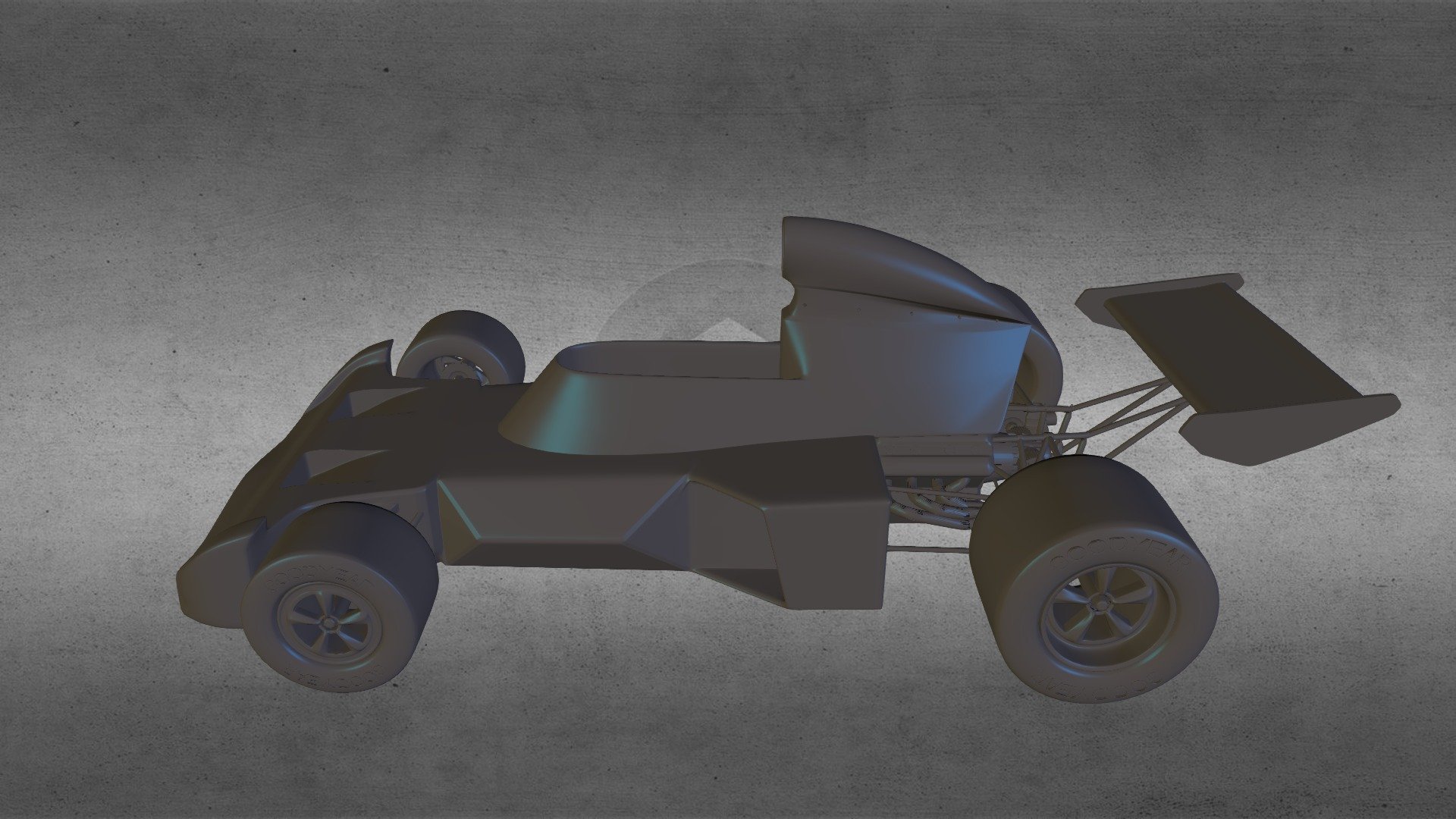 1974 Tyrell F1 Hi Poly - 3D model by deadartpool [ae5b7c5] - Sketchfab