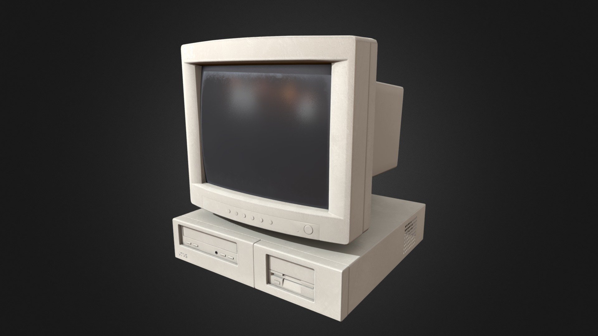 Vintage Computer - Buy Royalty Free 3D model by Studio 795 (@studio_795 ...