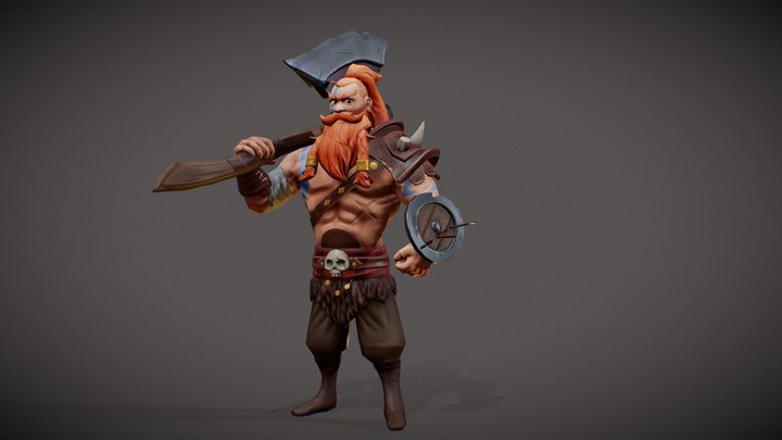 Game-ready-character 3D models - Sketchfab