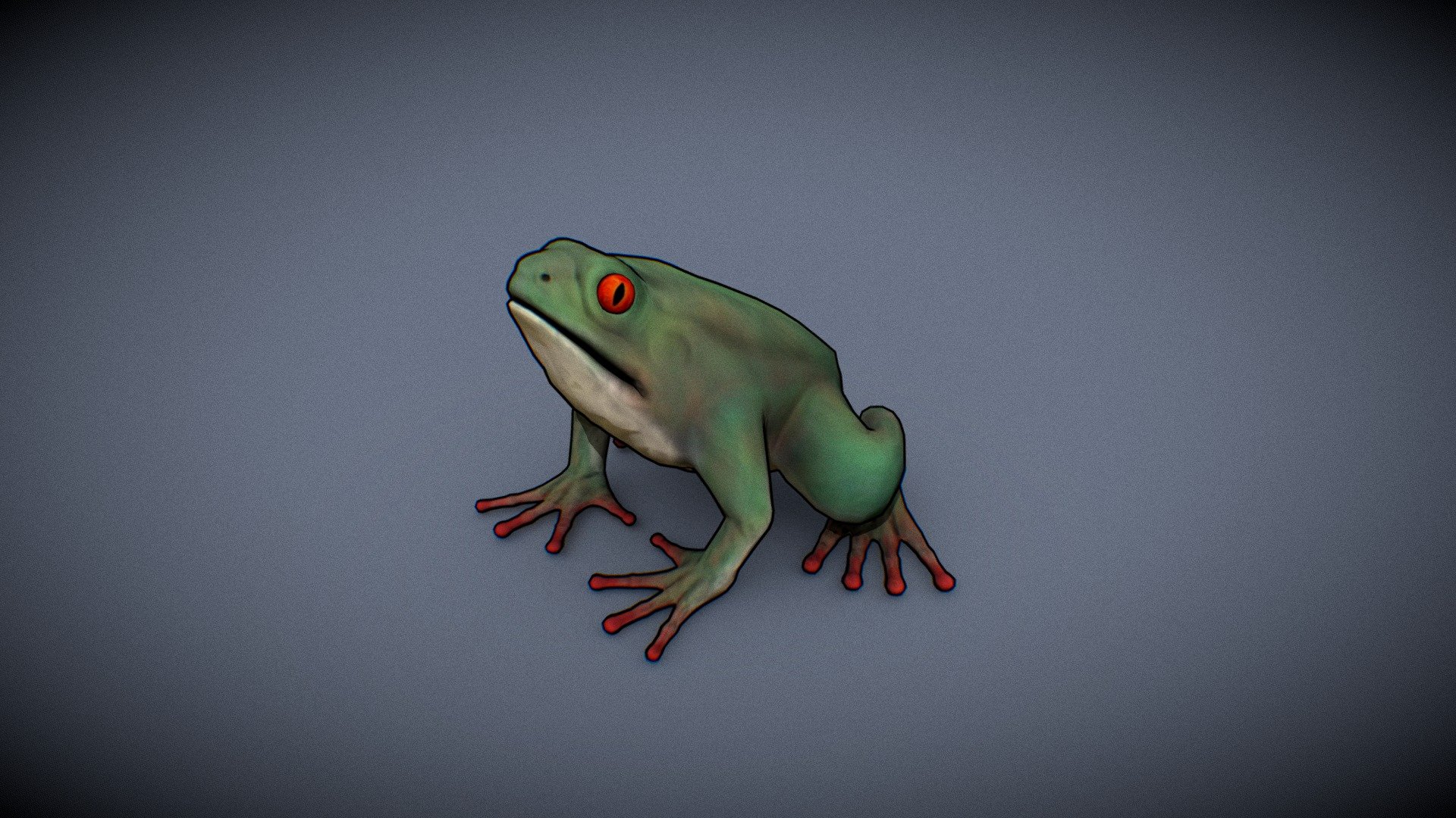 Frog - 3D model by Alex Nguyen (@rainmanxiii) [ae5c73a] - Sketchfab