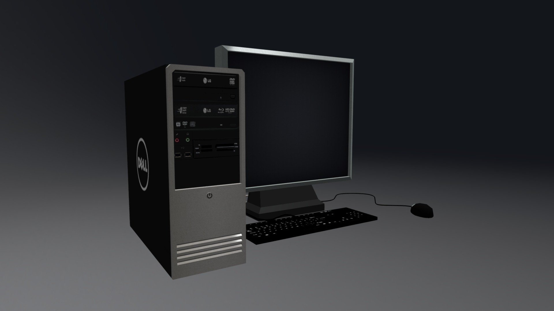Pc - 3D model by humorars [ae5e03e] - Sketchfab