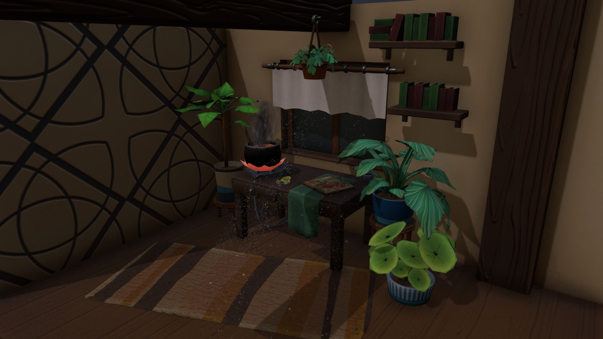 Witch room - 3D model by Thalfis [ae5e15b] - Sketchfab