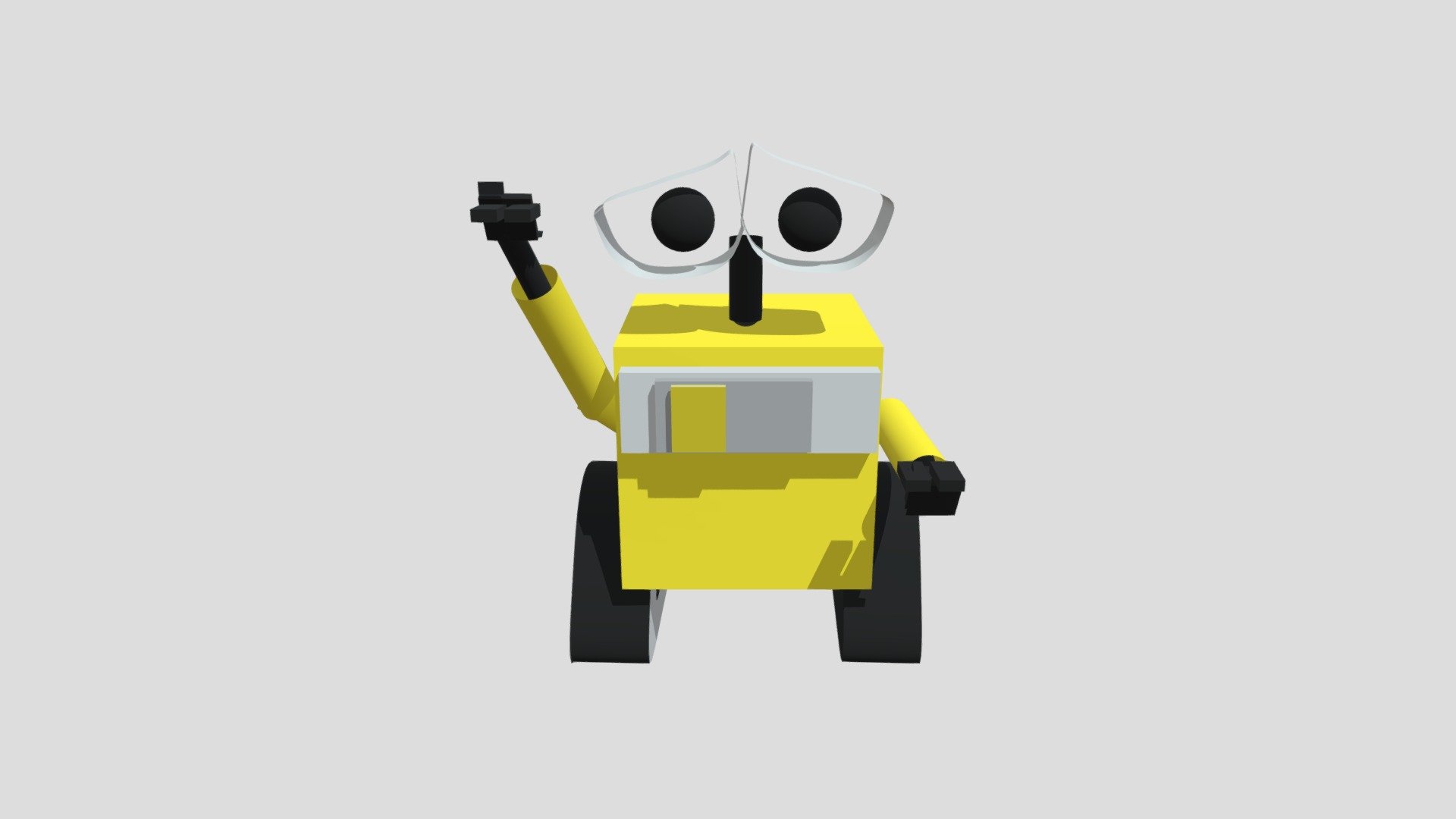 Wall E Robot - 3D model by ShogunOnly [ae5e2c2] - Sketchfab
