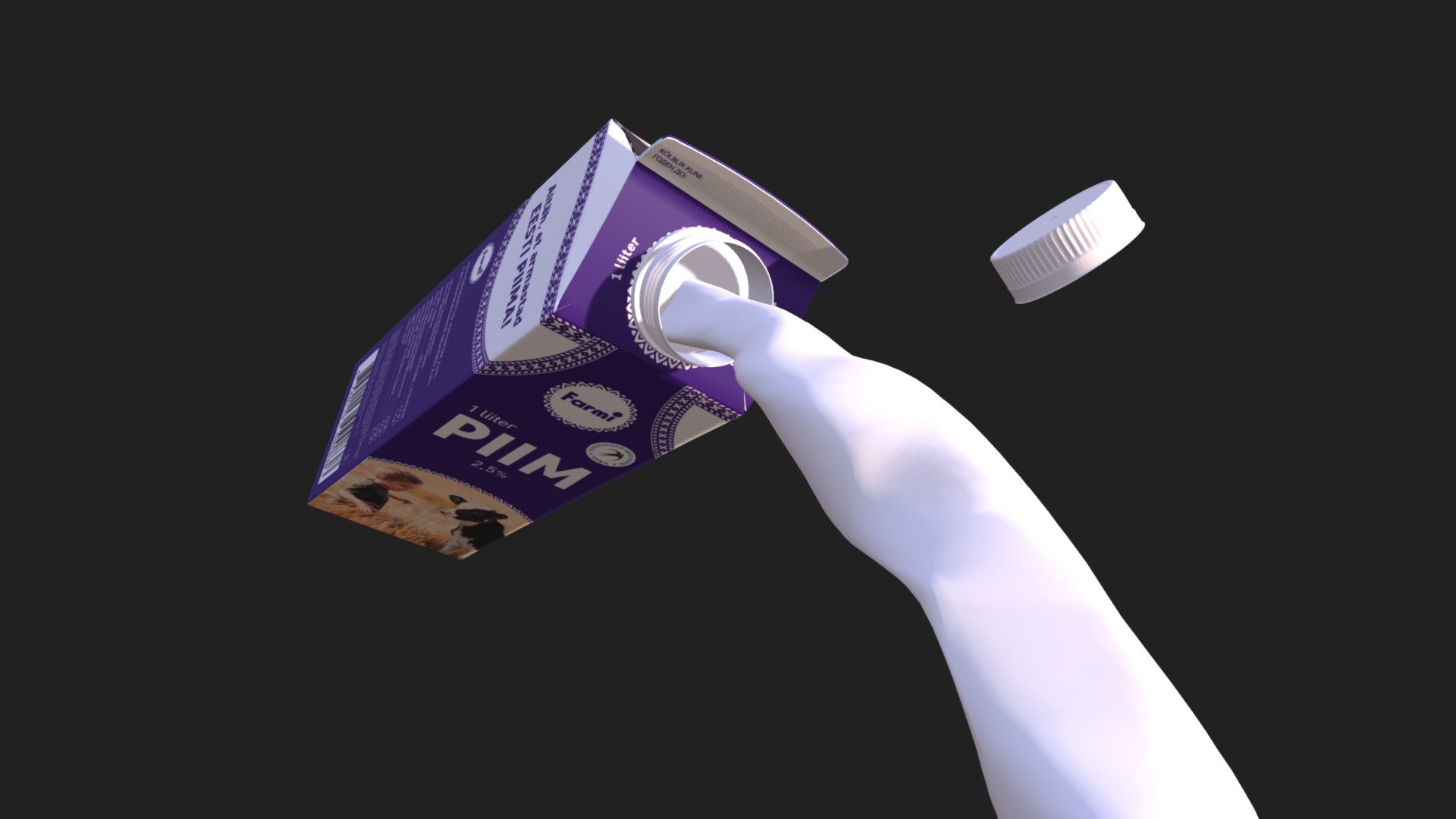 Farmi Piim - 3D model by Silver Kaljaspolik (@salakala) [ae5e4d5 ...
