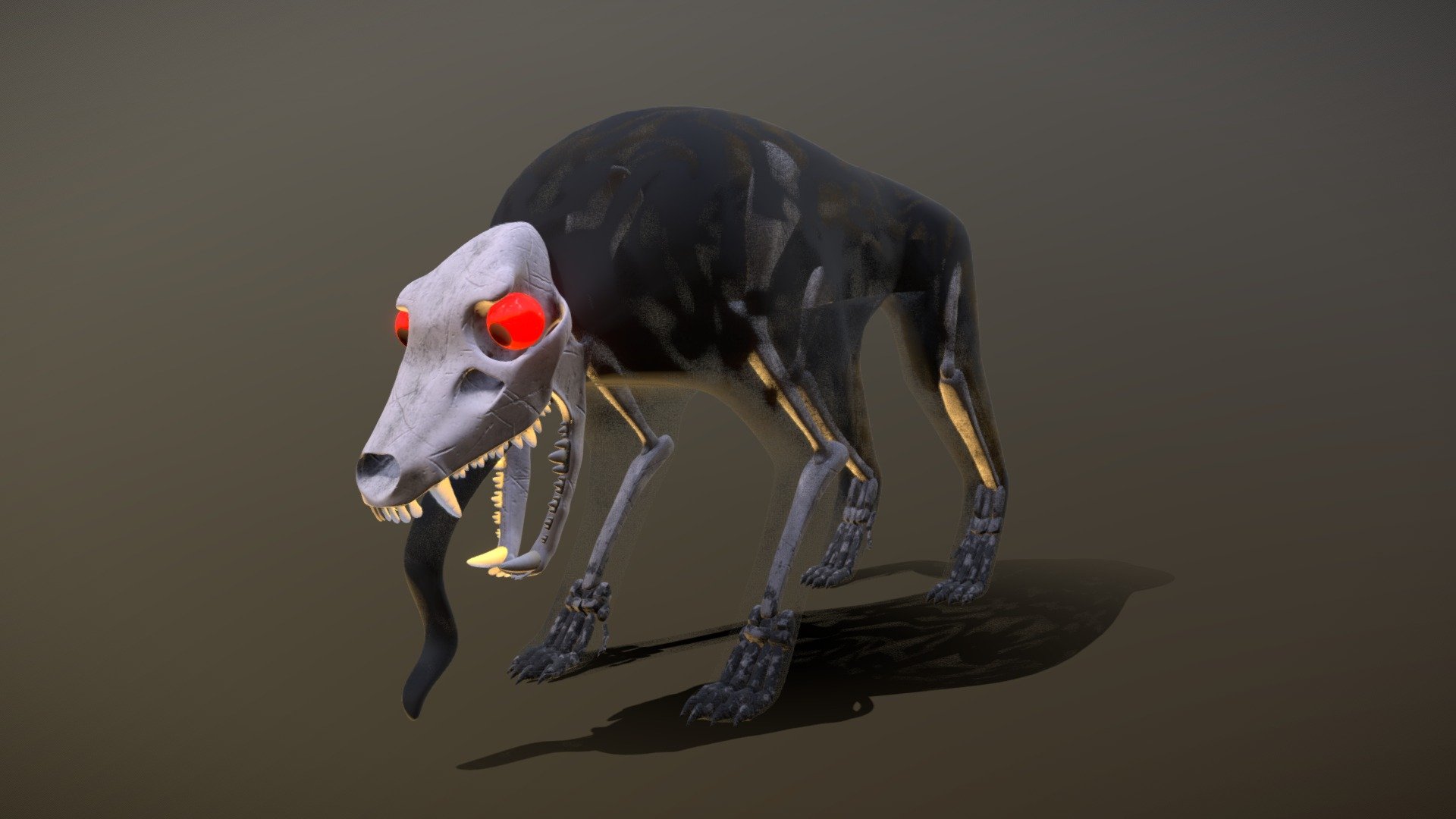 Shadow Wolf - Details - Download Free 3D model by Hamilton Imaginations ...
