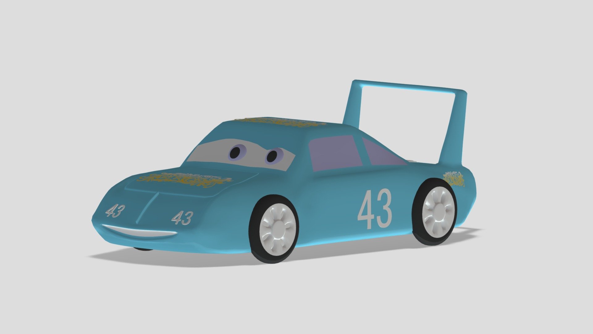 The King Strip Weathers - Download Free 3D model by zairiqzairiq ...