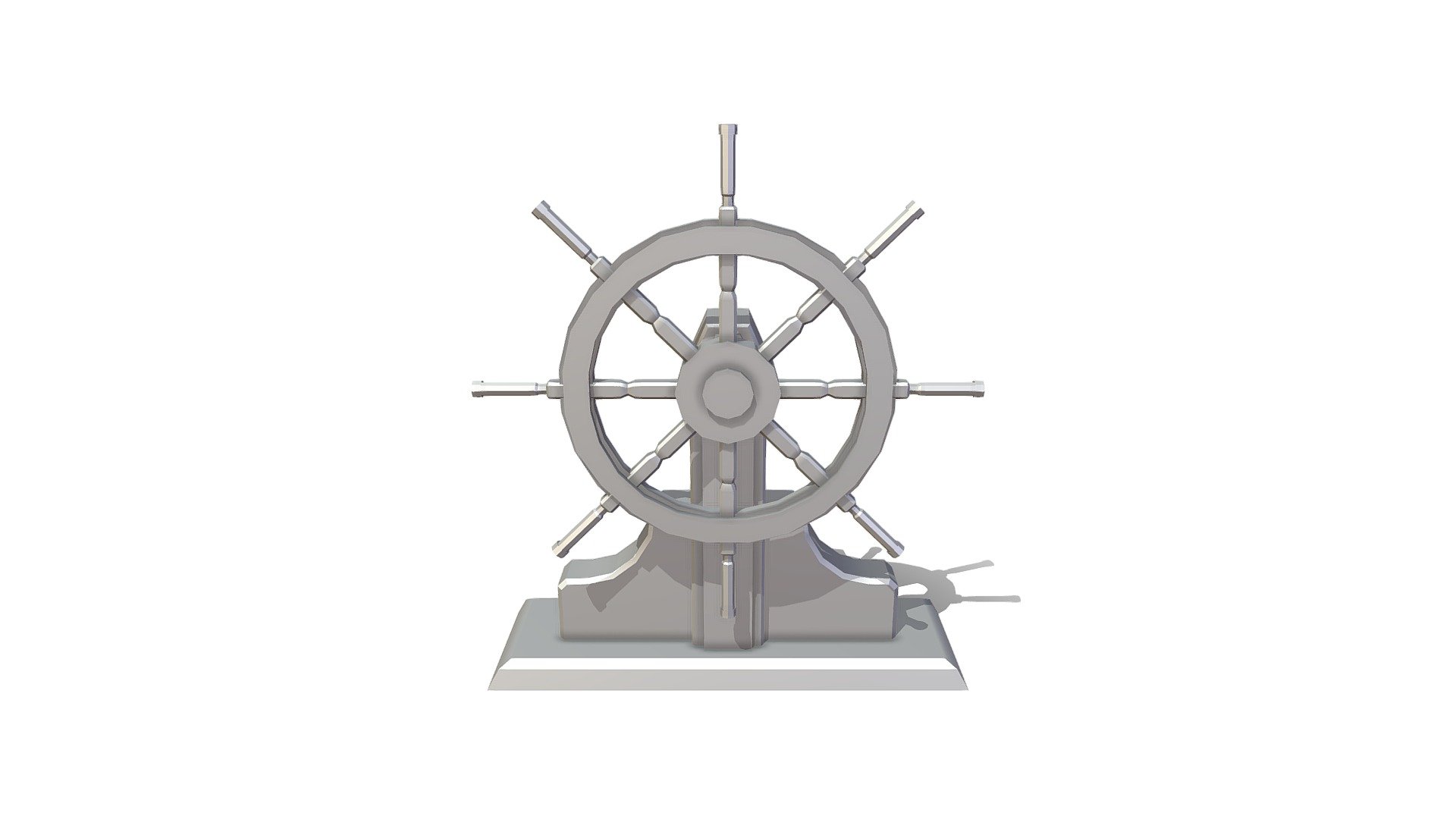 Ship-wheel - 3D model by jacobmaidens [ae60971] - Sketchfab