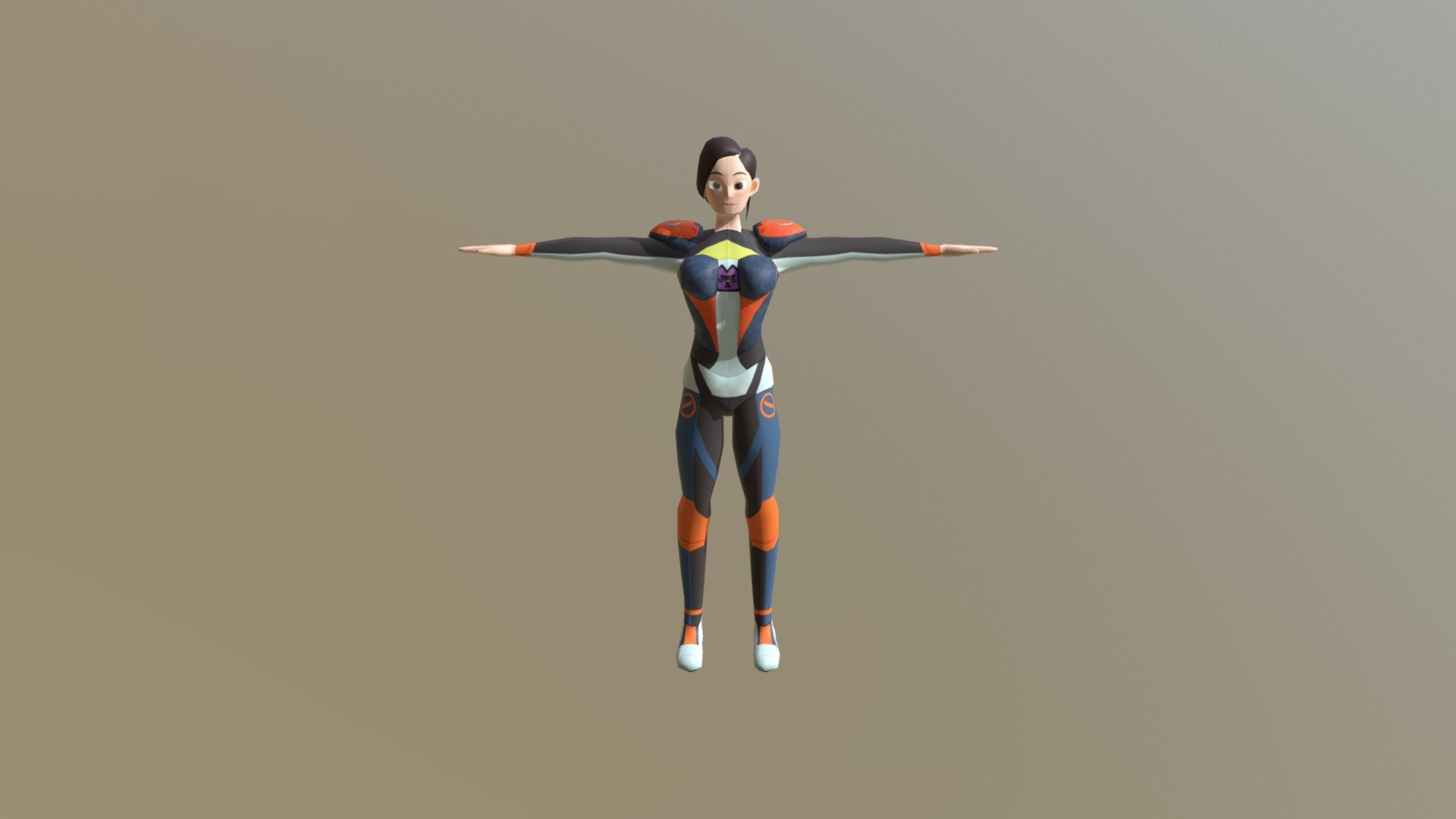 Female Sci-Fi Character - 3D model by lost onyx (@Onyx.0158) [ae60d3d ...