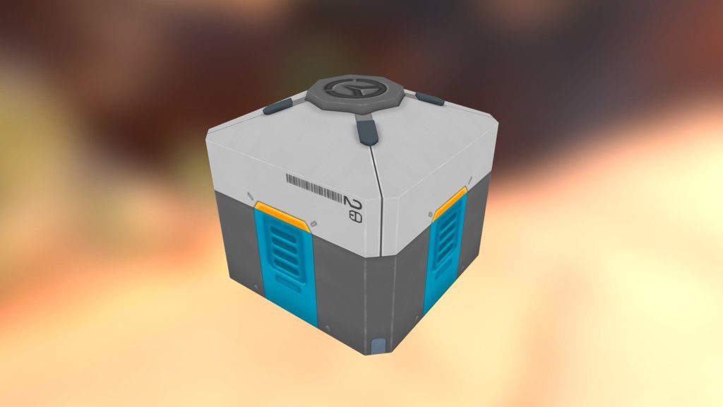 Overwatch Loot Box low-poly - 3D model by Gerrard Winter (@gerrard ...