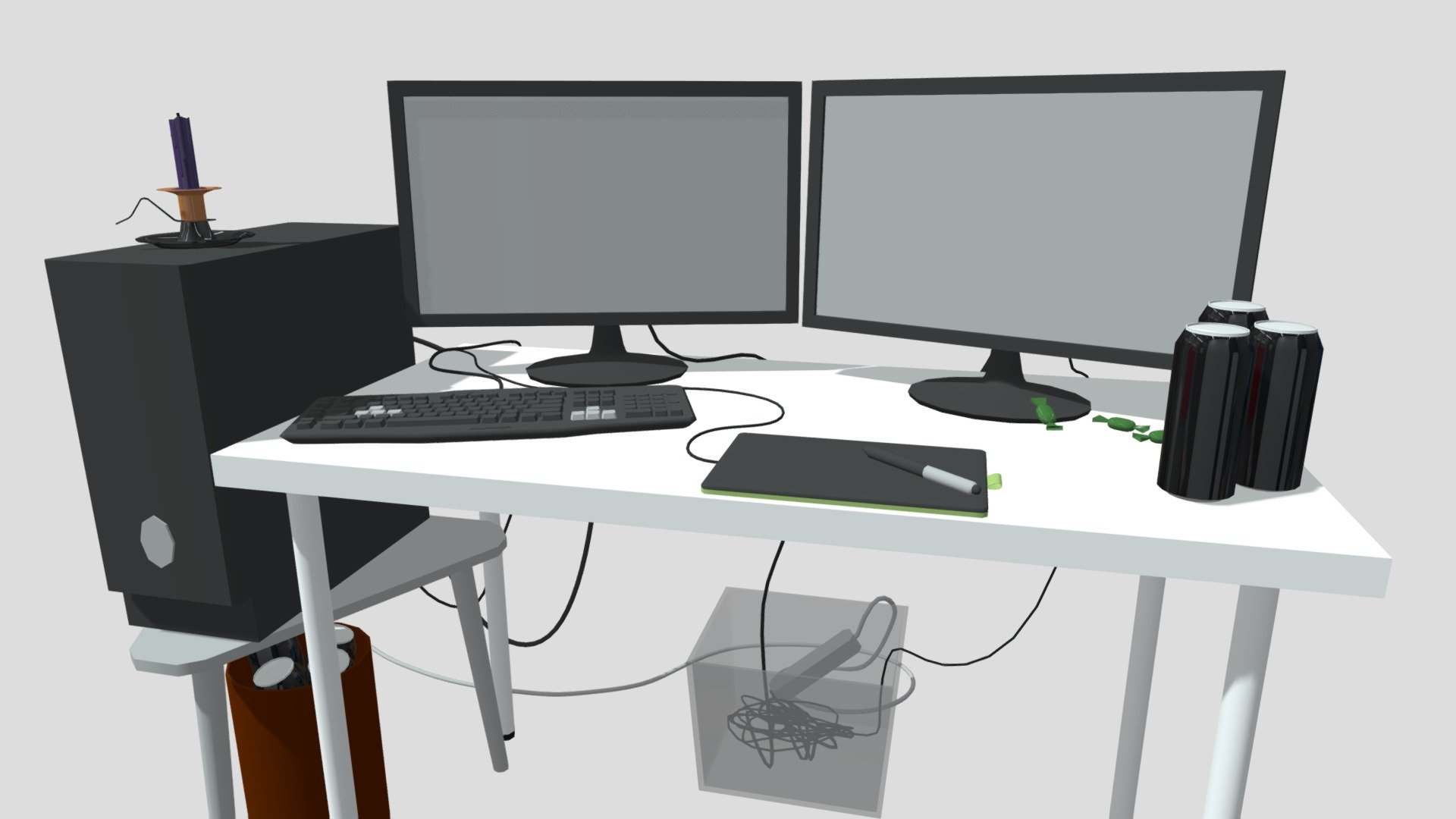 Draft 1 - Download Free 3D model by Daniel K. (@danielkey) [ae61b50 ...