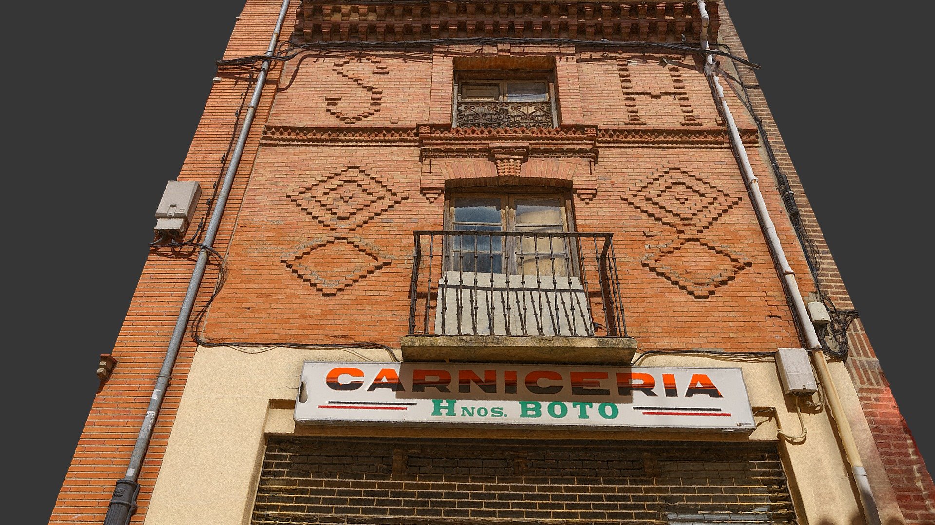 Brick building - Butcher shop - Download Free 3D model by Zoilo ...