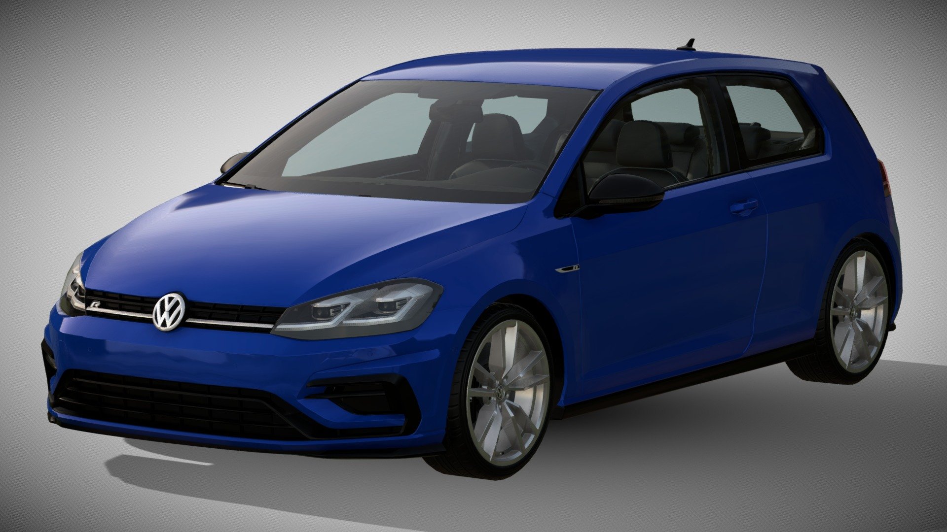2019 Volkswagen Golf R - Download Free 3D model by Ddiaz Design (@ddiaz ...