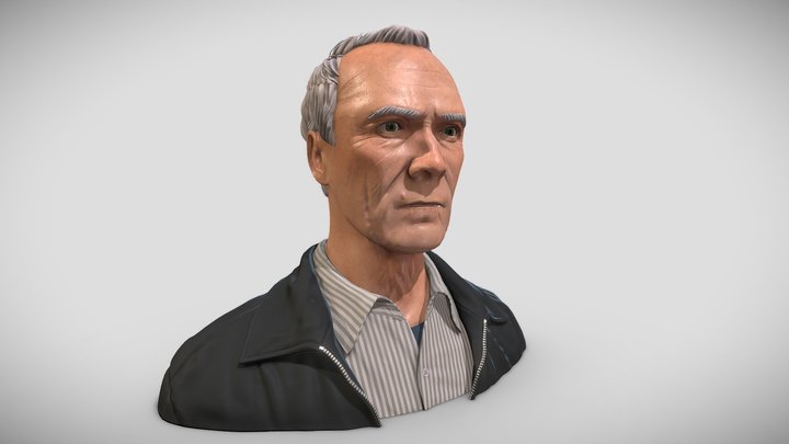 Clint-eastwood 3D models - Sketchfab