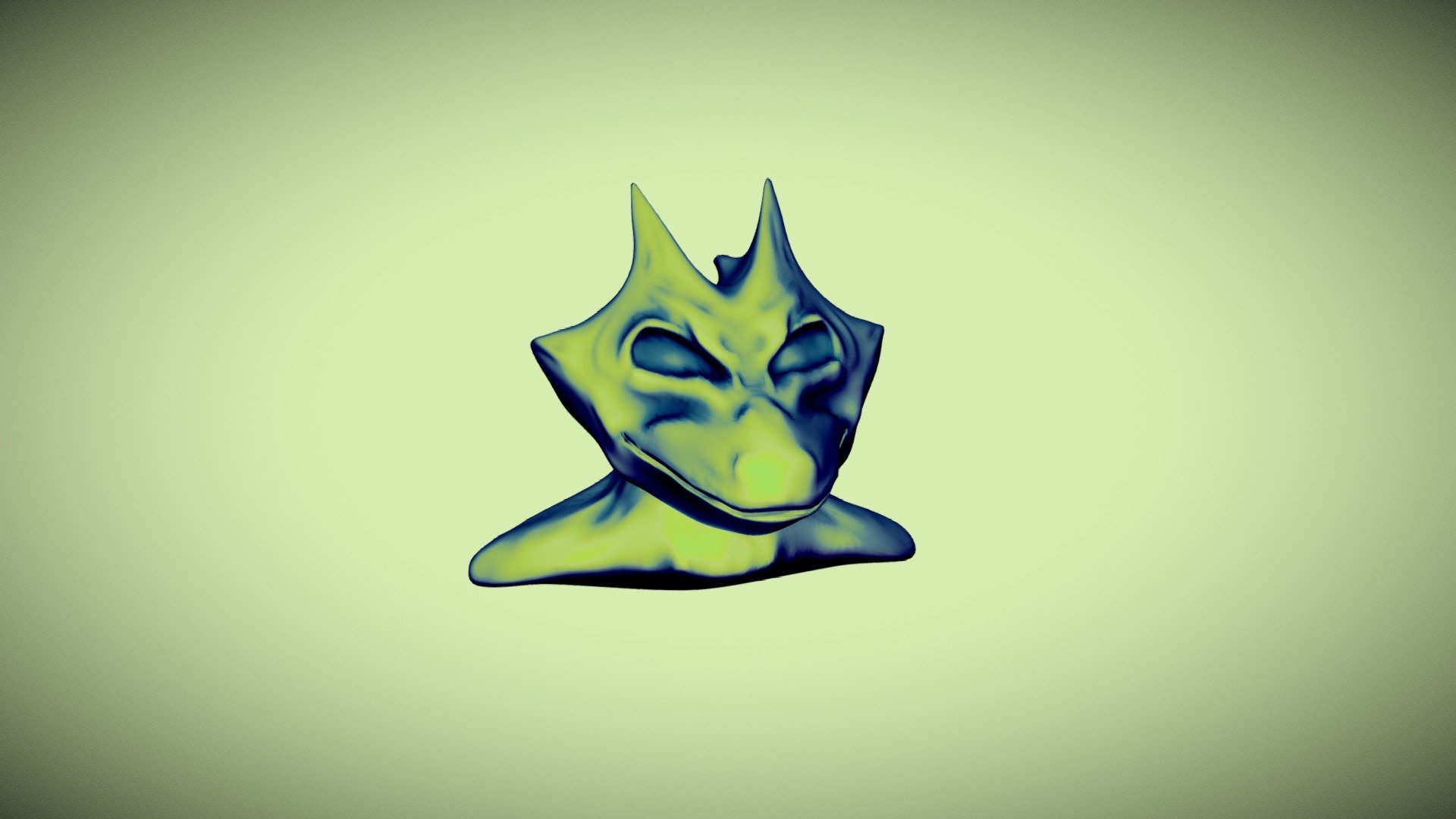 Reptile Humanoid Bust - Download Free 3D model by Zachary (@zwelliver ...