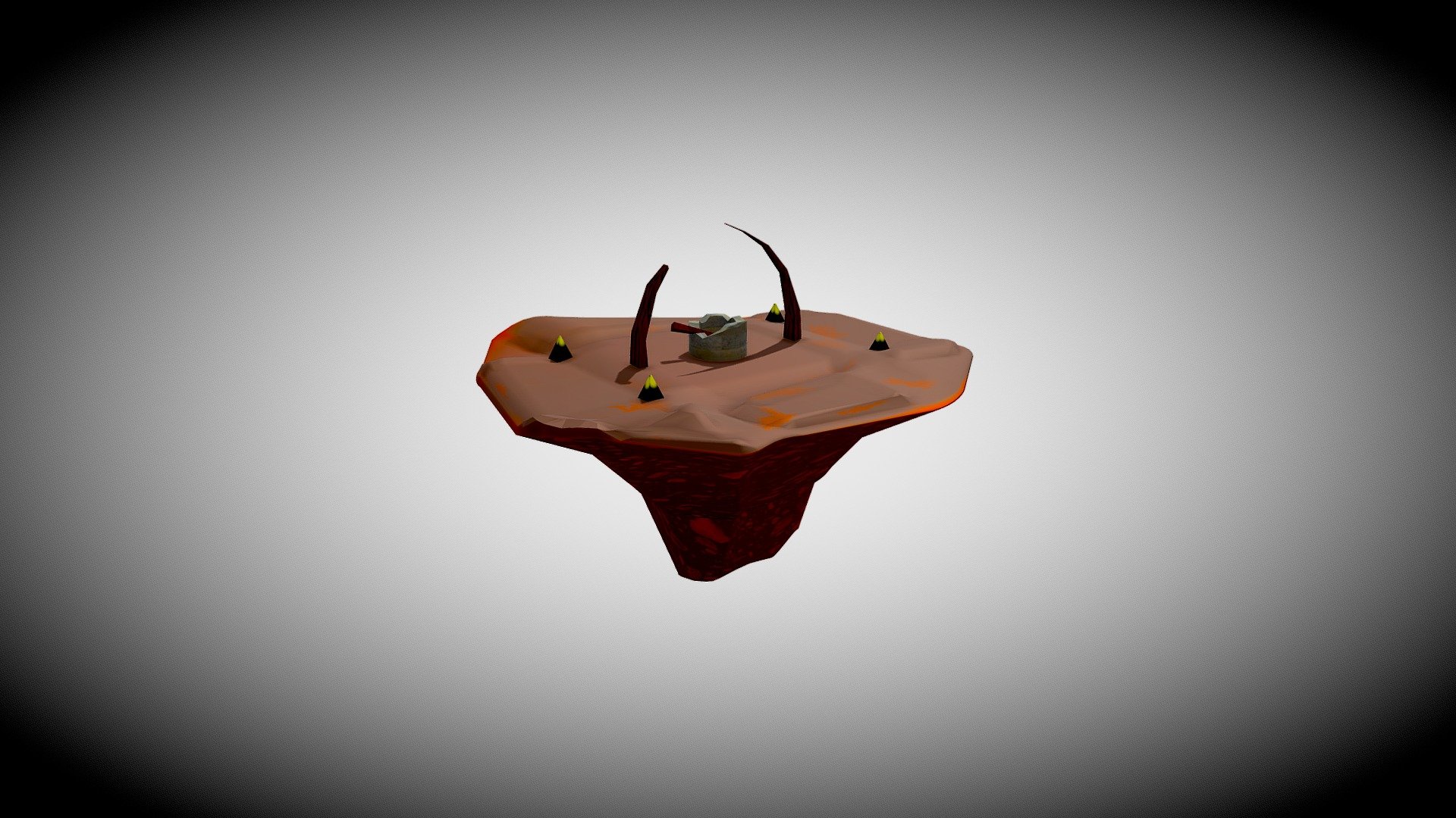 Hell Scape - Download Free 3D model by baxter_night [ae68014] - Sketchfab