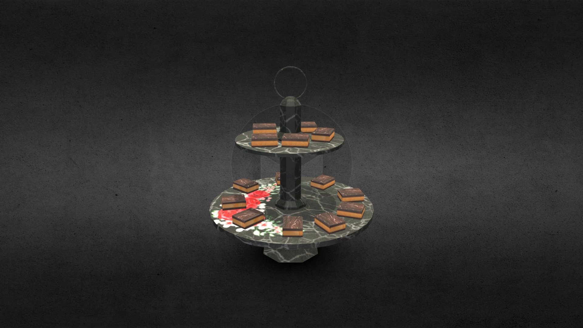 Peanut Butter Fudge Cups - 3D model by Balkanika [ae680ea] - Sketchfab