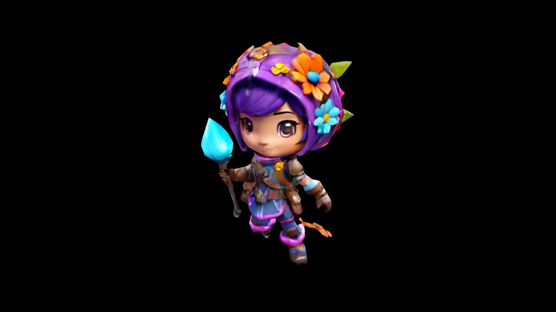 Drawing based on the character from Overwatch Me - Download Free 3D ...