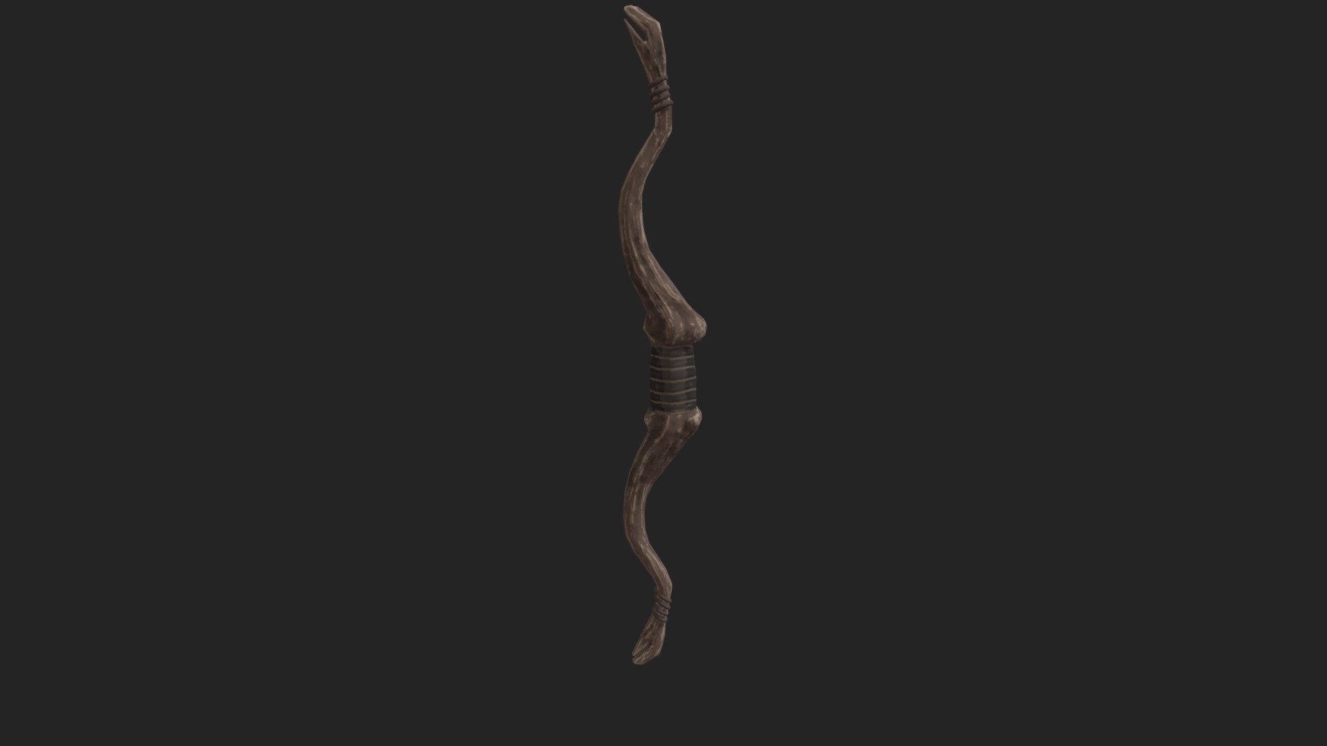 Wooden Bow - 3D model by milesph [ae6a243] - Sketchfab