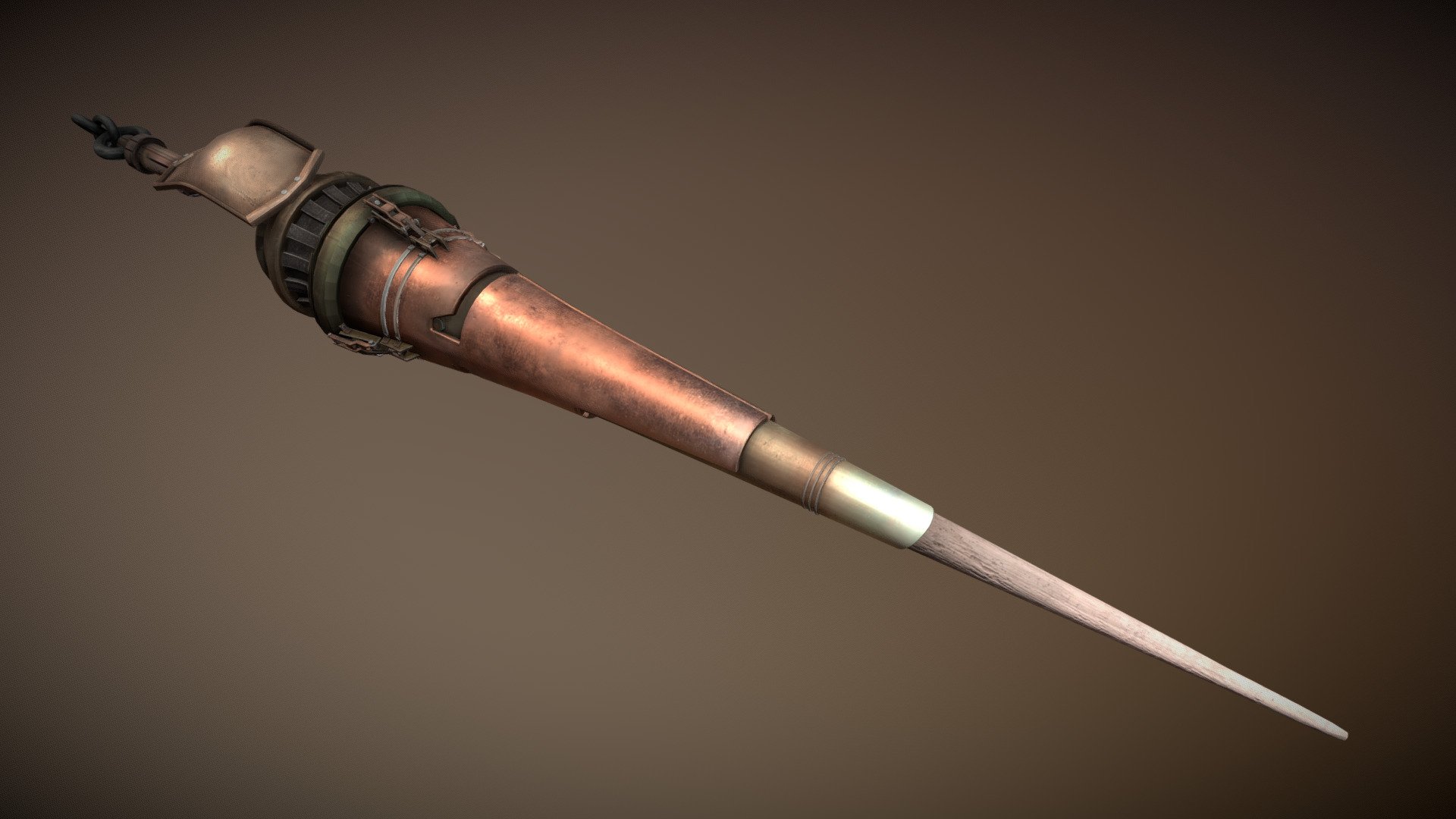Post-apocalyptic Lance - 3D model by Hugo-Teixeira [ae6a3b7] - Sketchfab