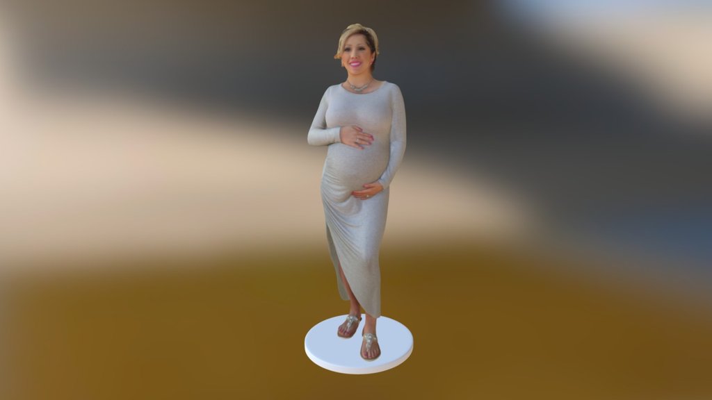 40 weeks and counting - 3D model by PocketMe [ae6a9c8] - Sketchfab