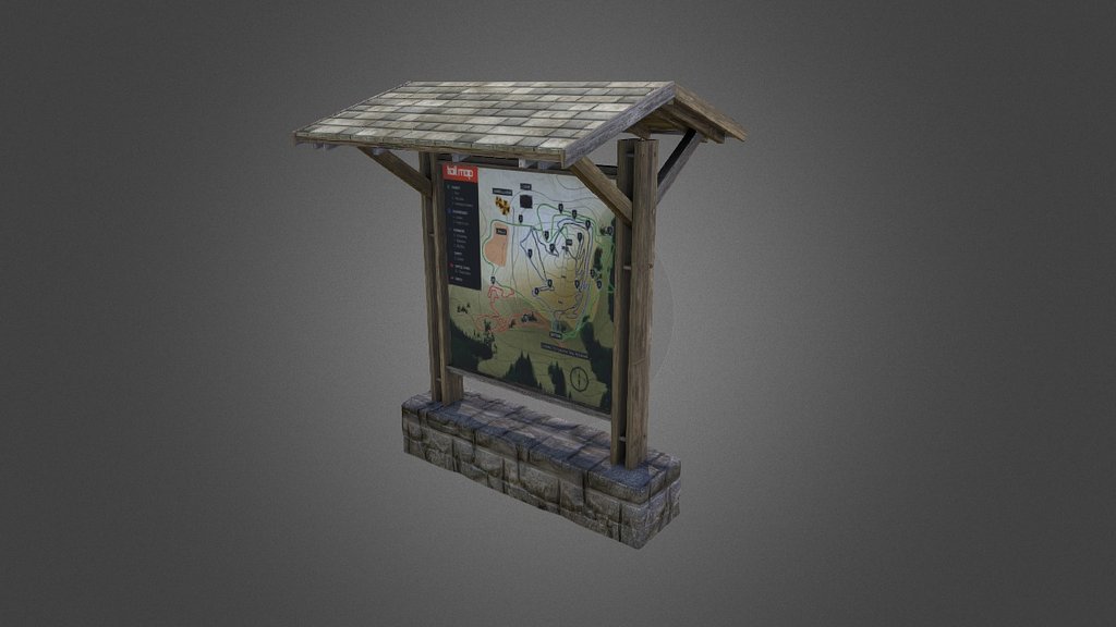 Info Board - 3D model by Leandro Castagno (@leandrocastagno) [ae6b15f ...