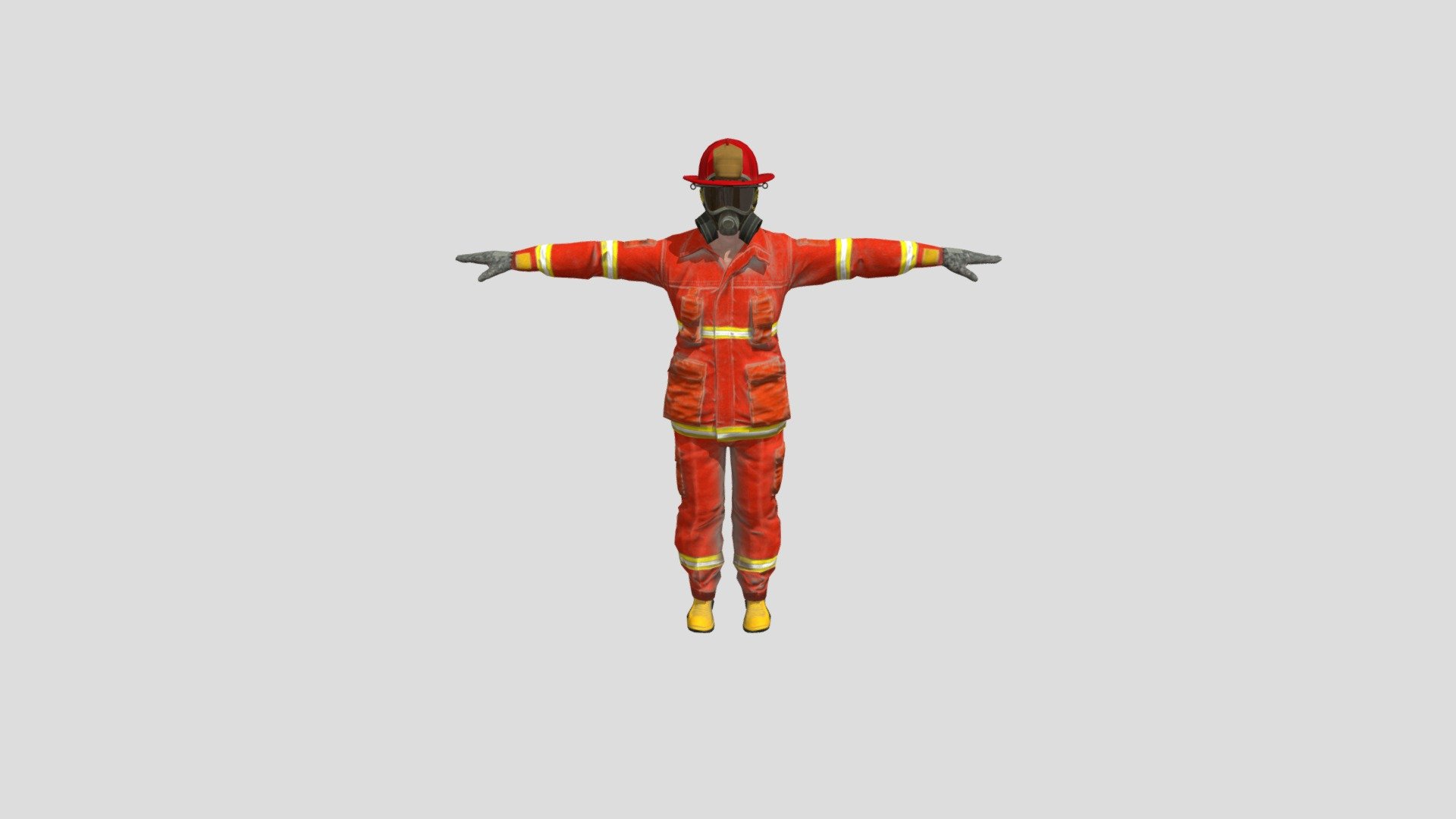 Fire Man - 3D model by Rfajr32 [ae6b1f3] - Sketchfab