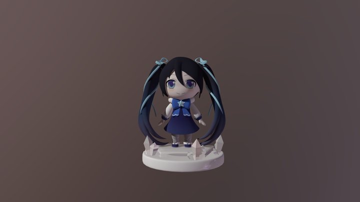 Hatsune_miku 3D models - Sketchfab