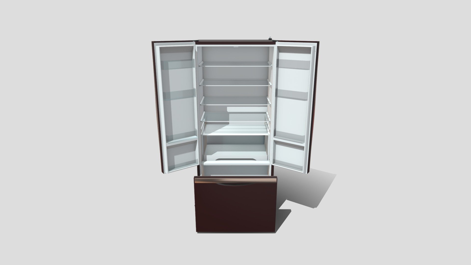 Refrigerator - 3D model by vikram.plutomen [ae6bda2] - Sketchfab