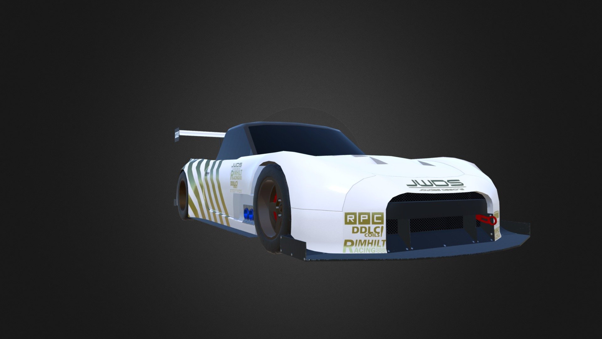 Time Attack Concept Car - 3D model by JudeBuenaventura [ae6e0f5 ...