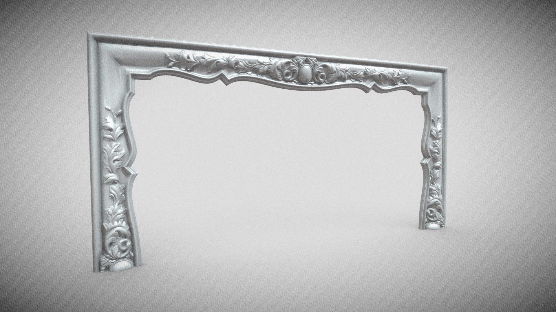 classical frame model 3D - 3D model by nvere [ae6eaab] - Sketchfab