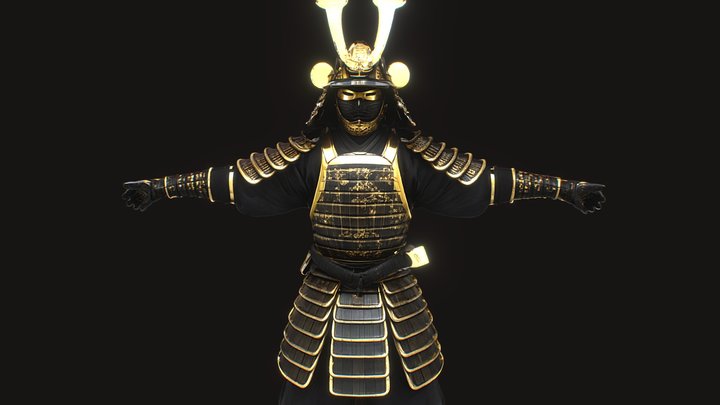Samurai 3D models - Sketchfab