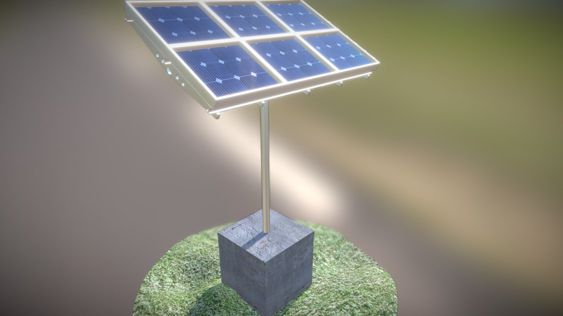 Solarpanel - Download Free 3D model by ElsaBeckman [ae75b54] - Sketchfab