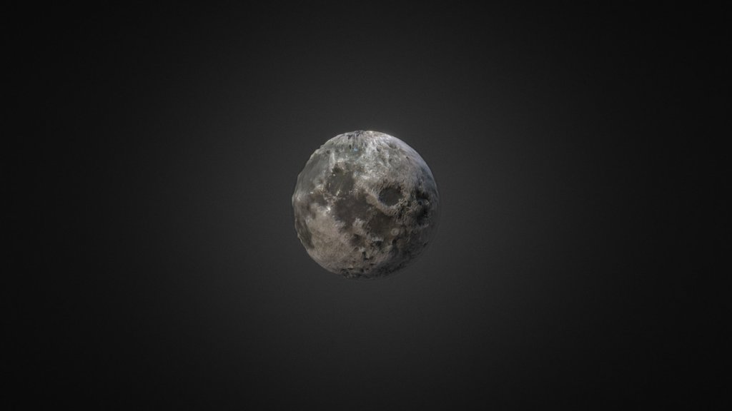 Luna - 3D model by Duke Fleed (@dukefleed) [ae75be3] - Sketchfab