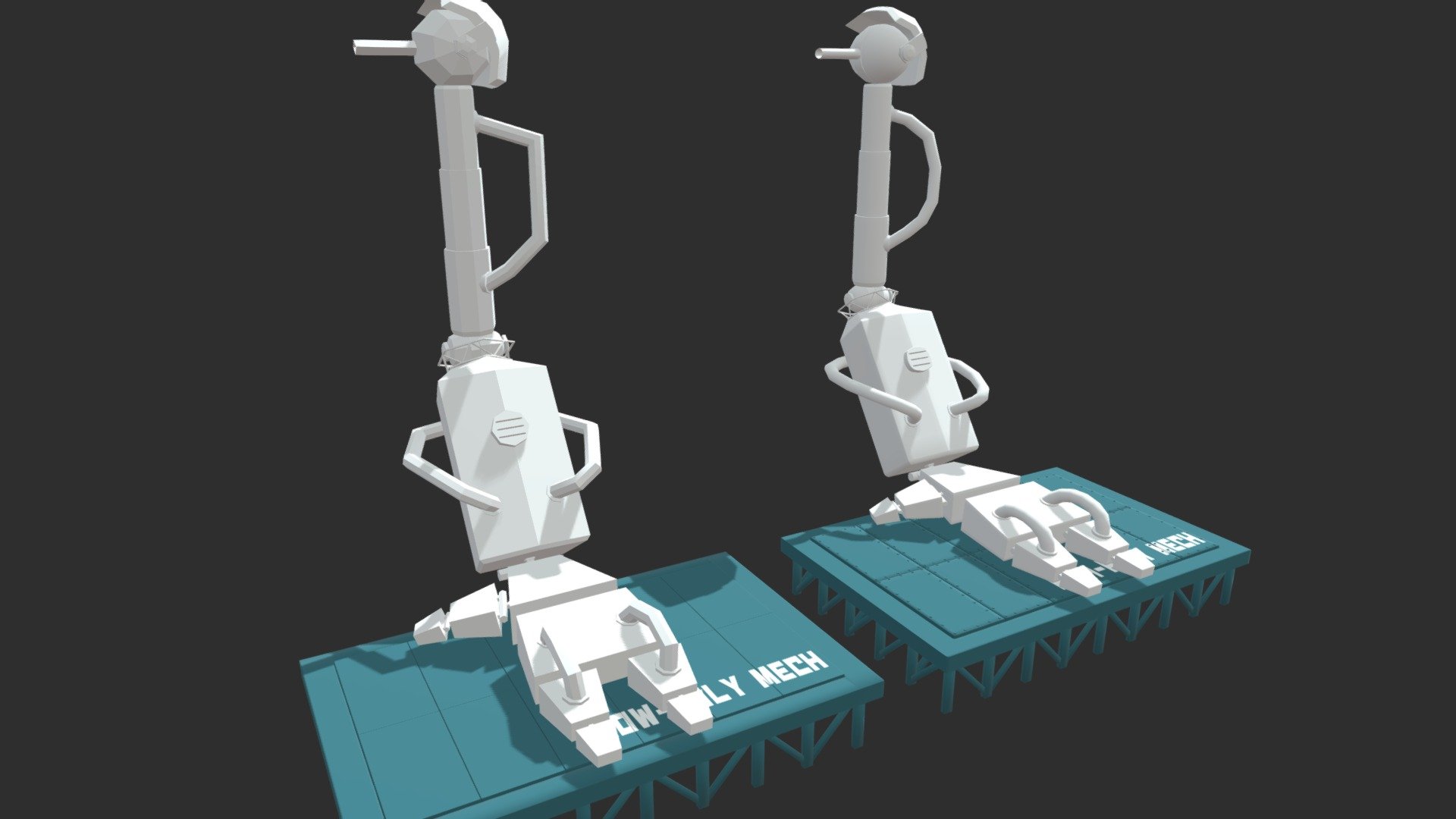 Mech Left Arm - 3D model by ChuckyFinster [ae75d25] - Sketchfab
