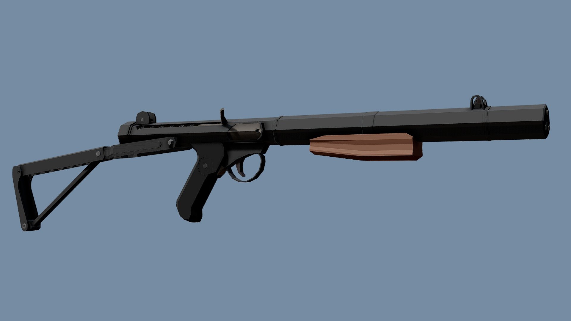 Low-Poly L34A1 Sterling - Download Free 3D model by TastyTony [ae778ac ...