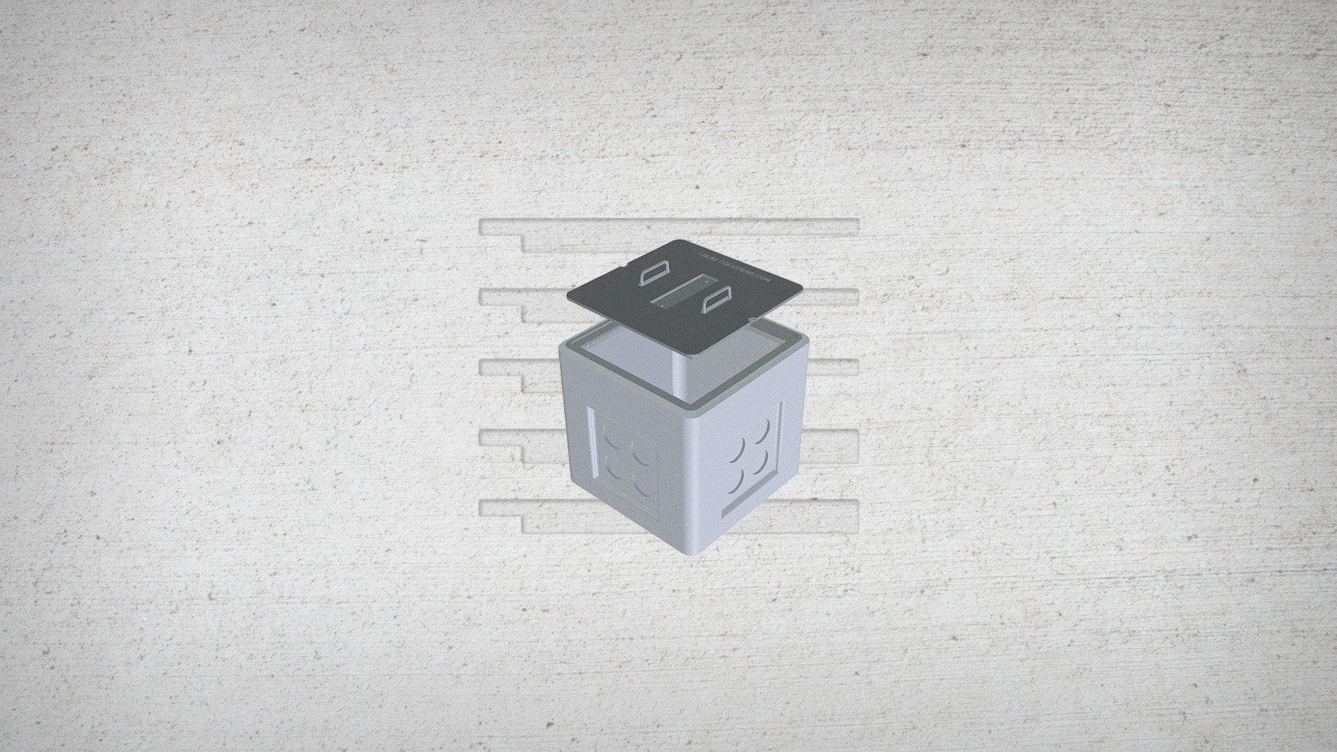 2x2x2 Pull Box - 3D model by LockeSolutions [ae7820f] - Sketchfab