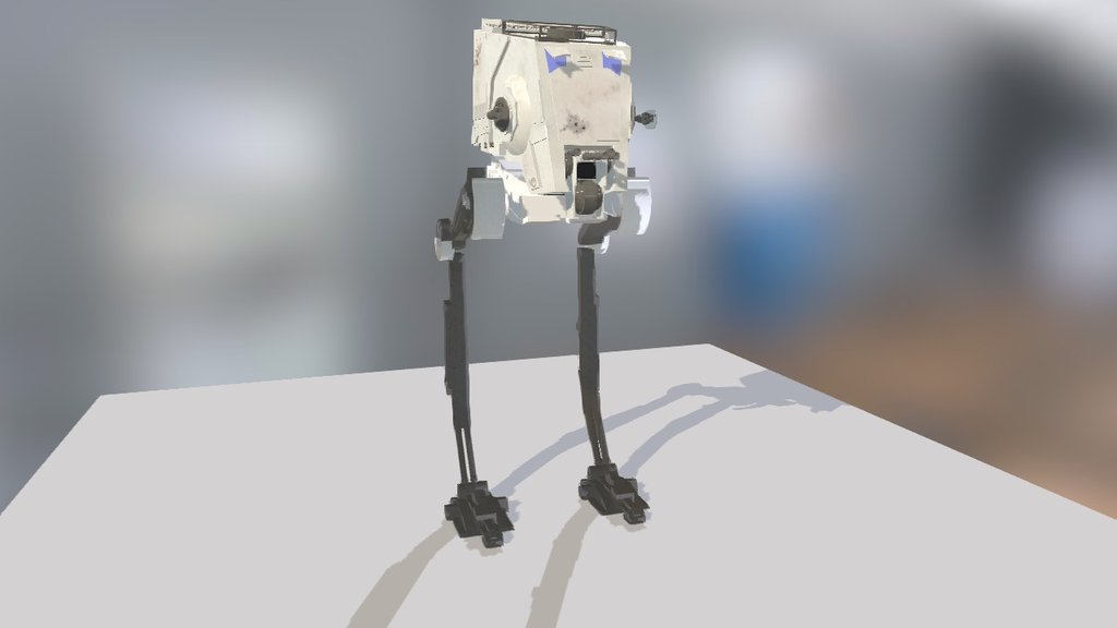 AT-ST - 3D model by massimiliano [ae787a4] - Sketchfab