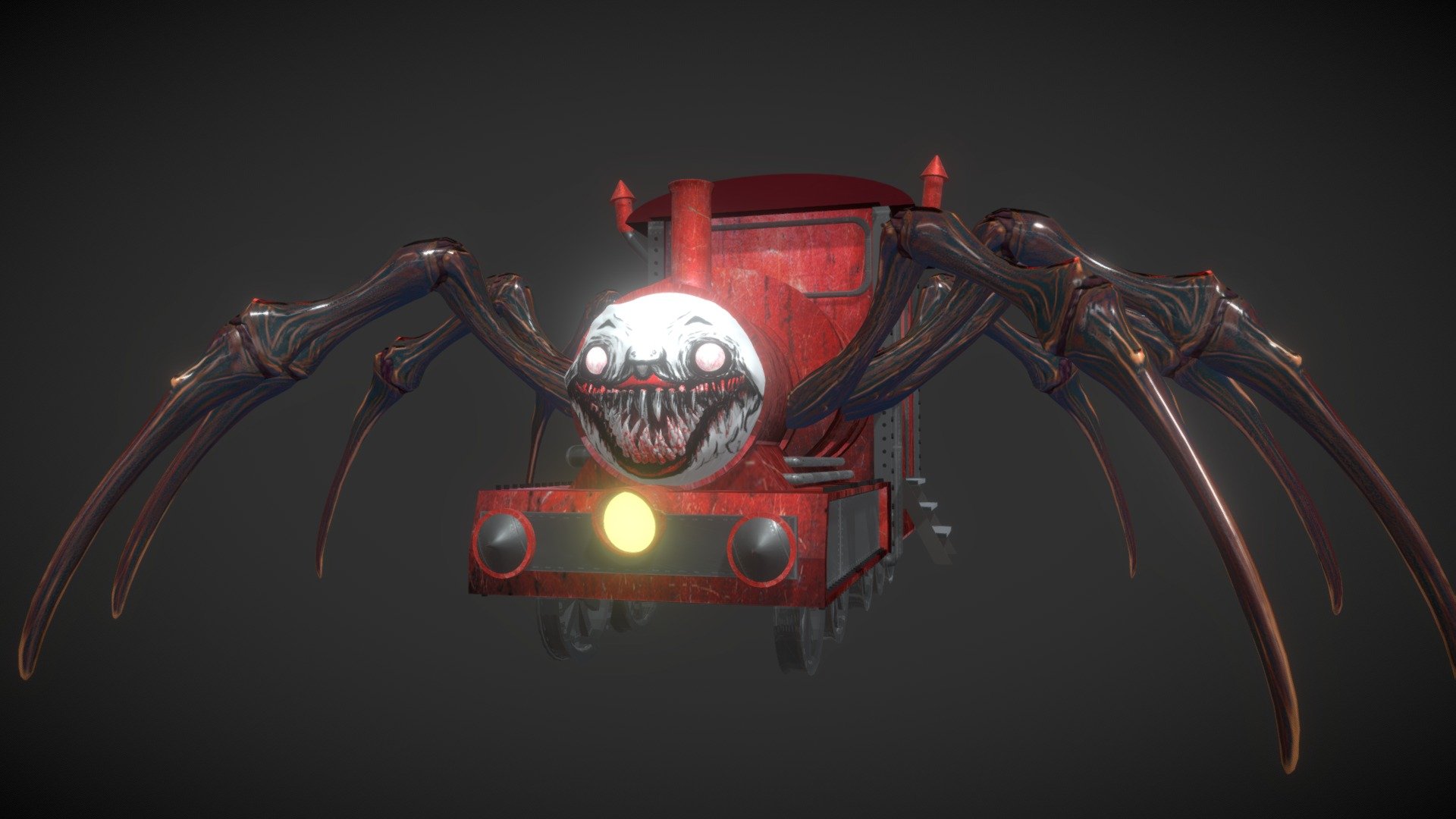 Choo Choo Charles - Download Free 3D model by Elite Big Speakerman ...