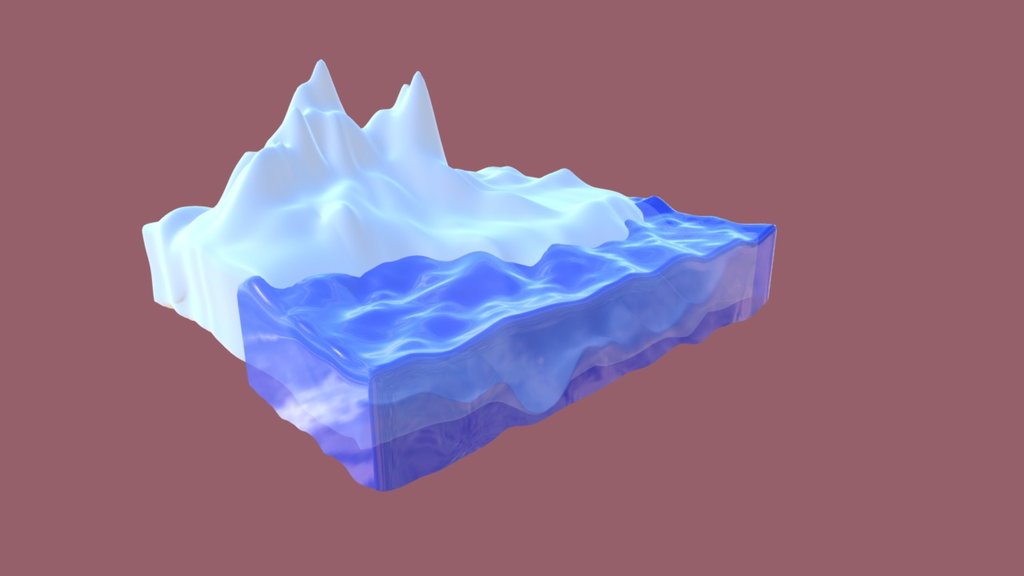 Low Poly Square - 3D model by Namtalz [ae7a917] - Sketchfab