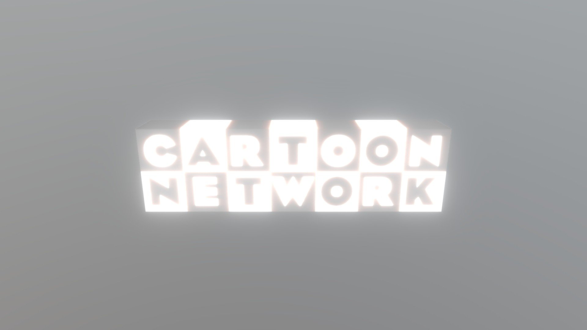 Old School Cartoon Network logo - 3D model by Dashingq In SketchFab ...