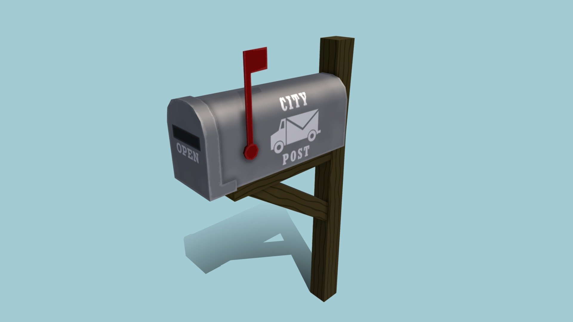 Mail Box [Parker's] - 3D model by Astroficer (@nick-searle) [ae7bf36 ...