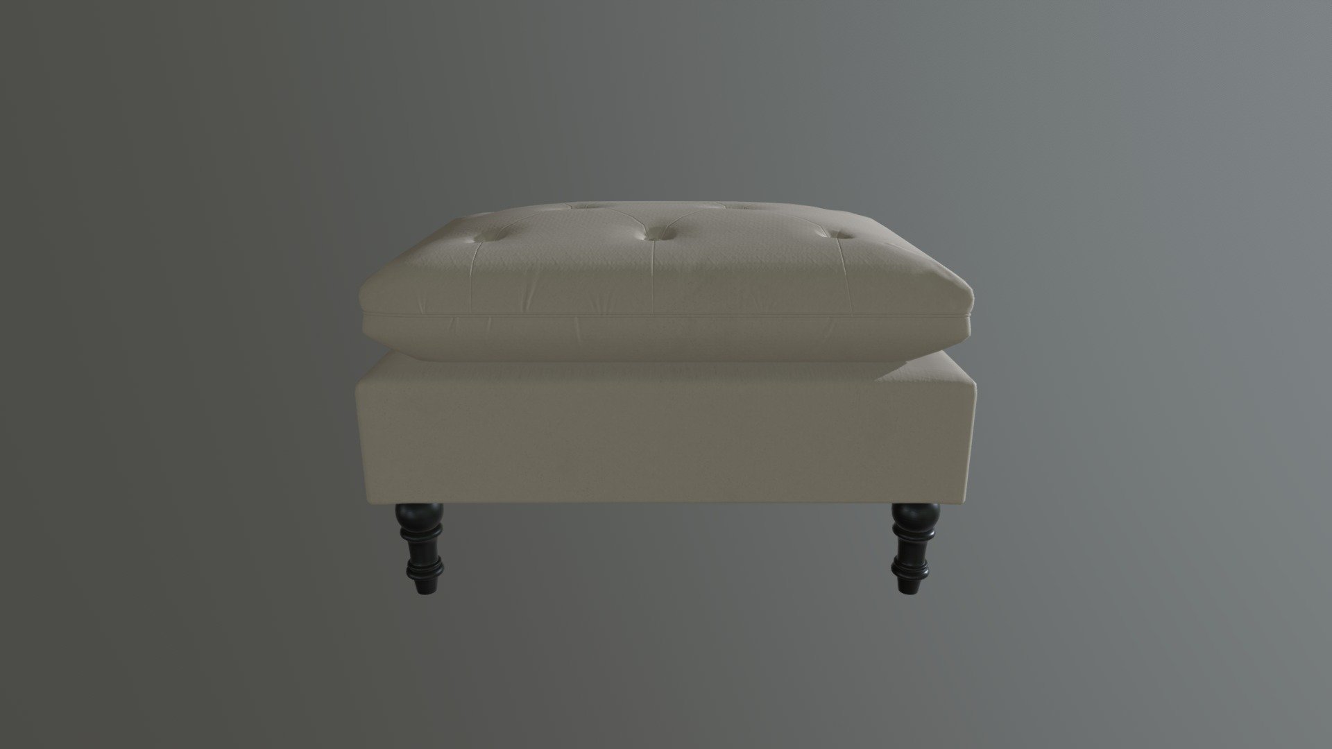 Footstool - 3D model by Qpid1010 [ae7dac3] - Sketchfab