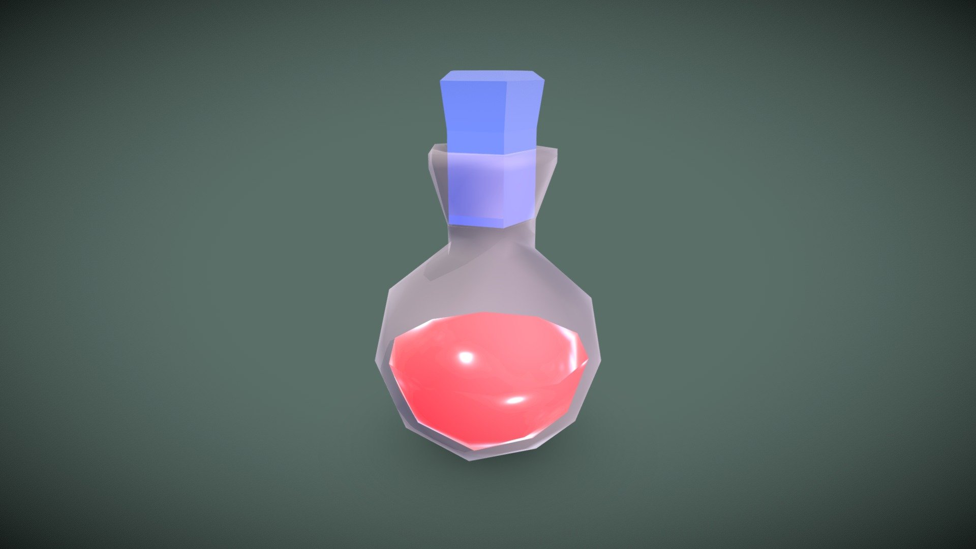 Potion - Download Free 3D model by UbaidHassan [ae7dae1] - Sketchfab