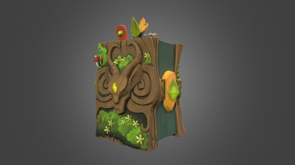 Faun Book - Download Free 3D model by hatsaru [ae7dd68] - Sketchfab