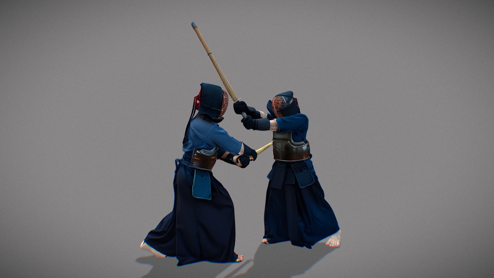 "Keiko" combate de kendo - 3D model by 0stefanniflores [ae7edbc ...