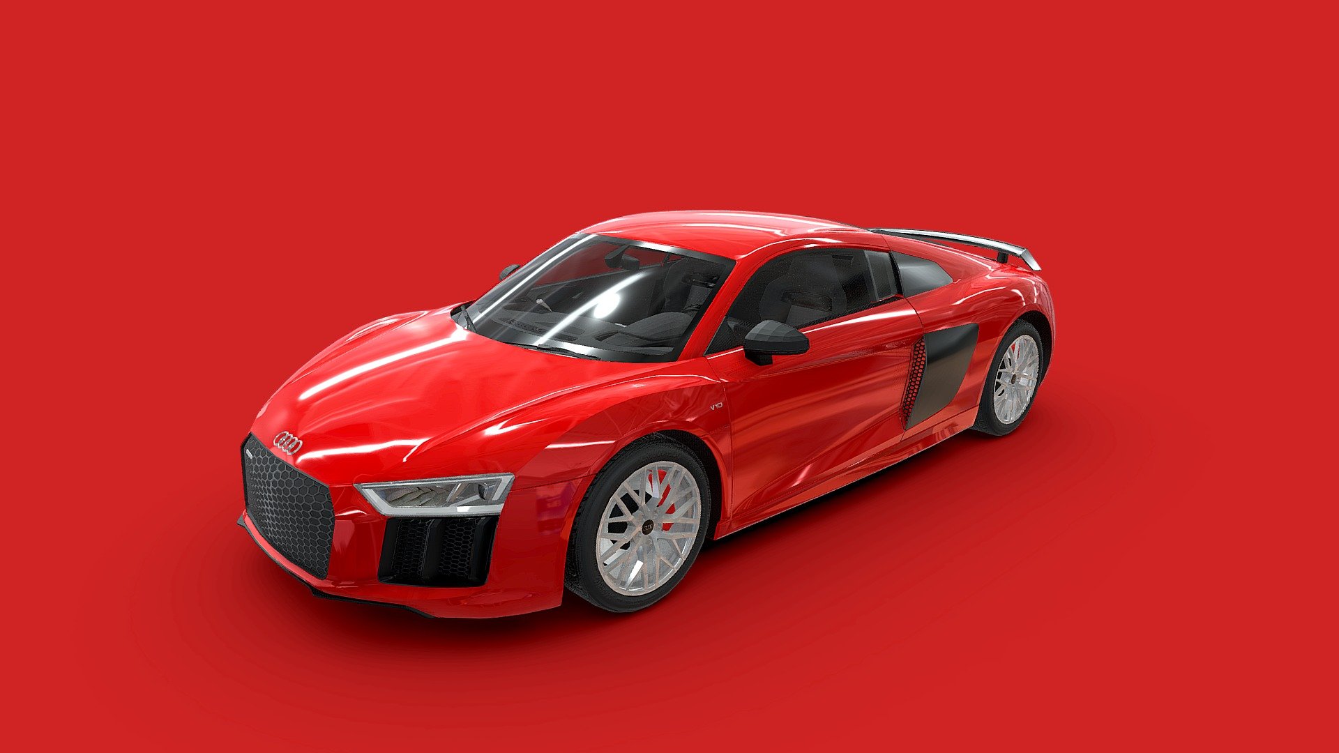 Audi R8 - 3D model by Tk17s [ae7f9bc] - Sketchfab