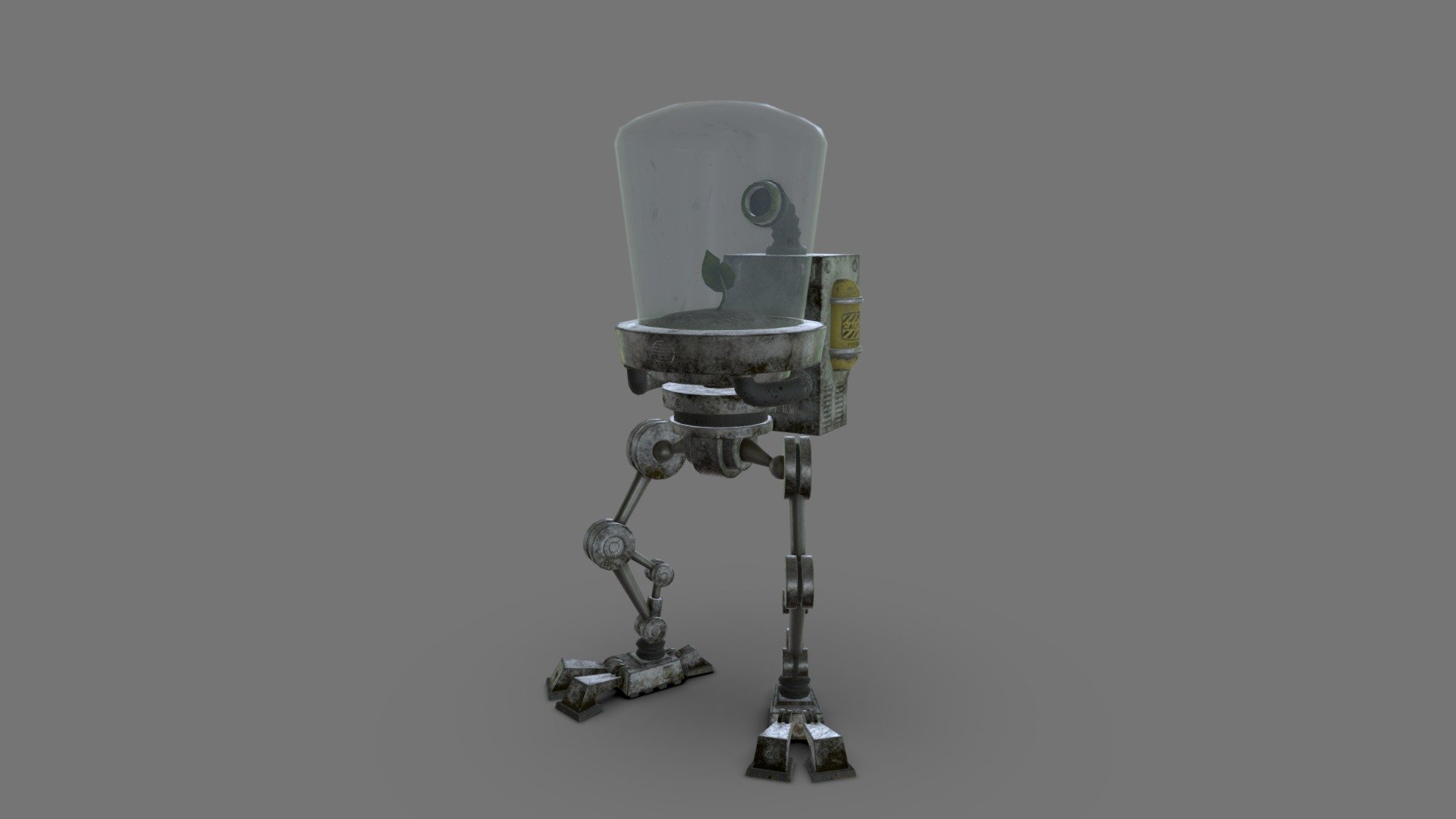 Plant Bot - Download Free 3D model by eggtoast [ae808f7] - Sketchfab