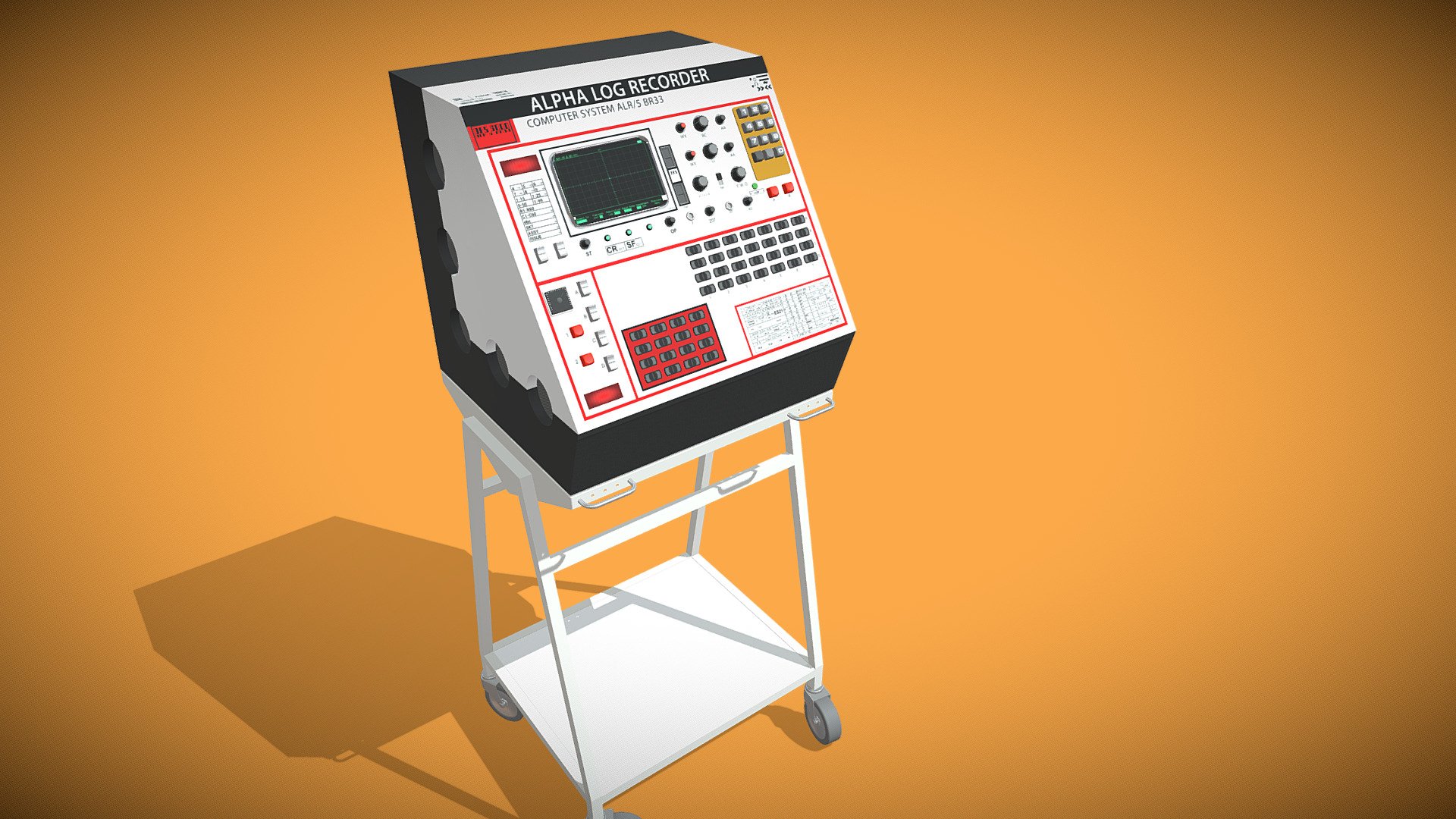 Alpha Log Recorder - Buy Royalty Free 3D model by COSEDIMARCO [ae816bd ...