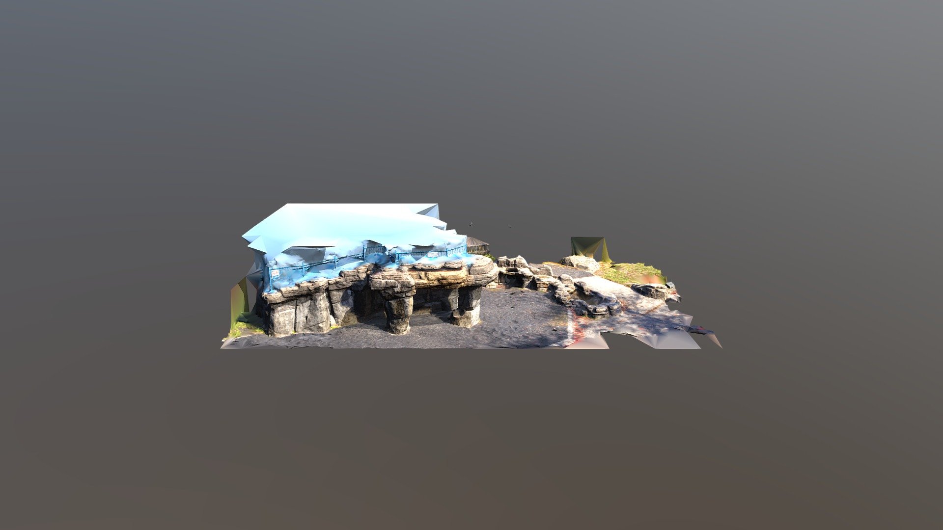 Playground Cave on Stanley Park seawall - 3D model by Greg Malkin ...